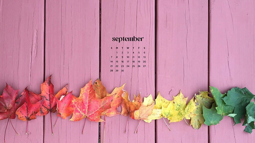 Desktop Wallpaper Calendar September