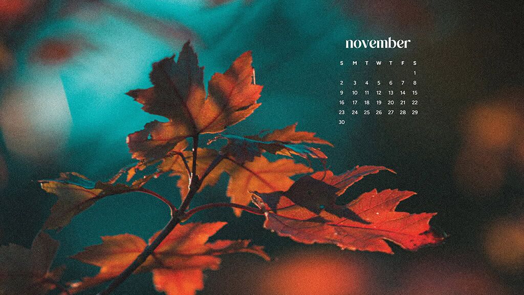 November Desktop Wallpaper Cute
