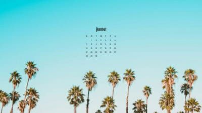 June 2026 wallpapers – 47 FREEBIES for desktop & phones!